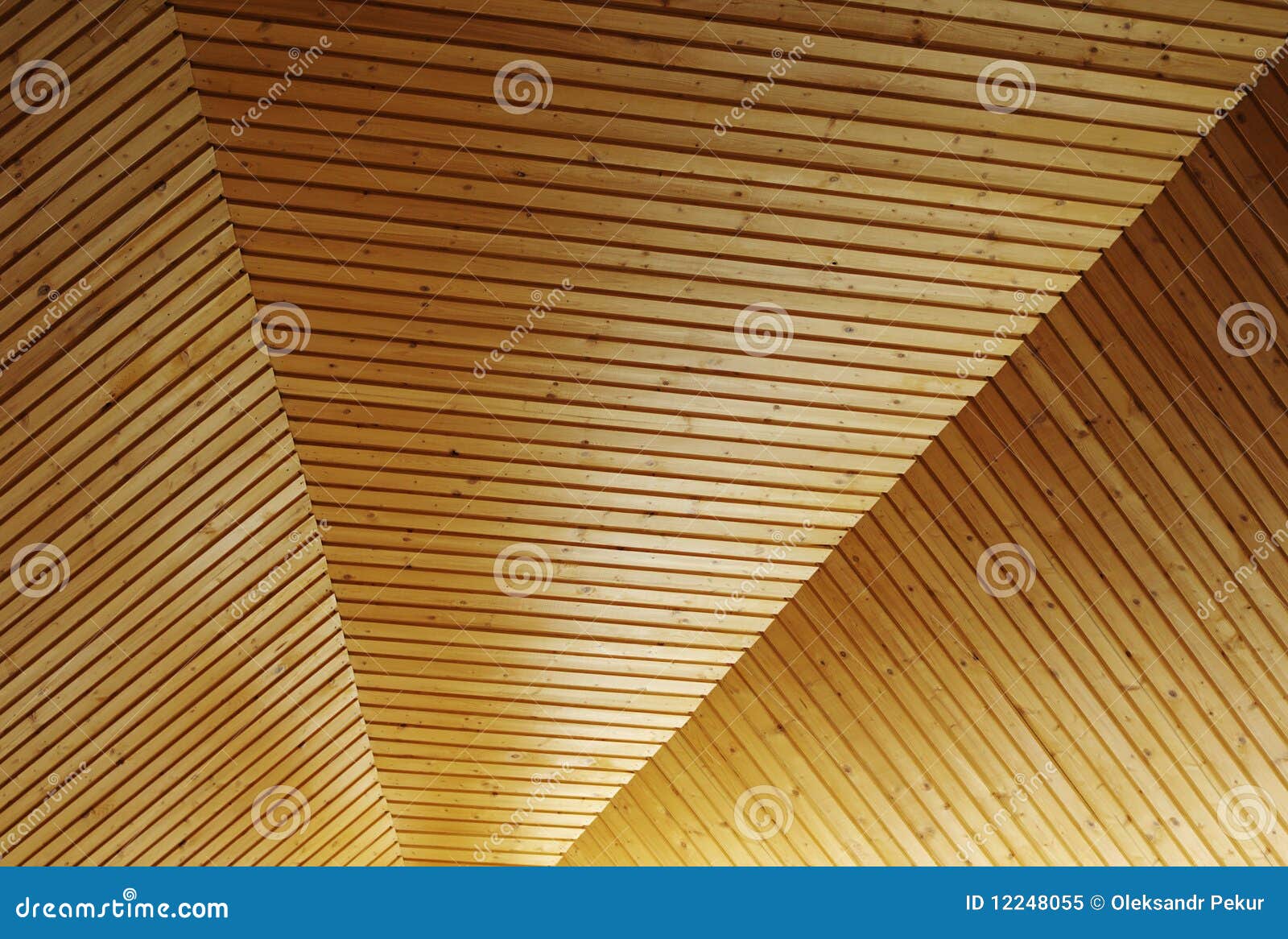 Wooden ceiling pattern stock image. Image of sector, strip - 12248055