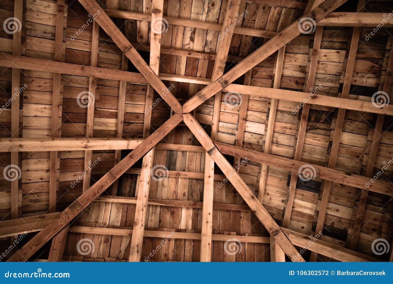 Wooden Ceiling Structure Design Texture Motif Stock Photo - Image of ...