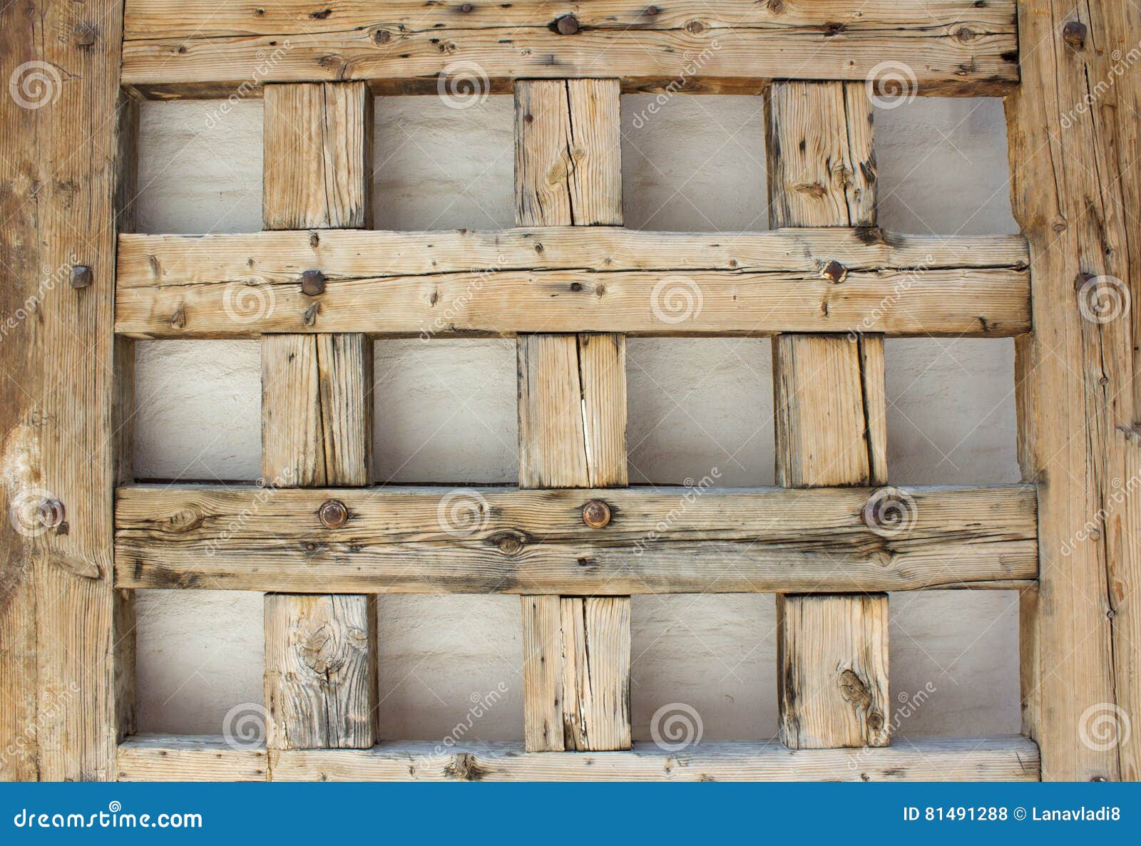 Wooden Cell Doors Royalty-Free Stock Image | CartoonDealer.com #225869146