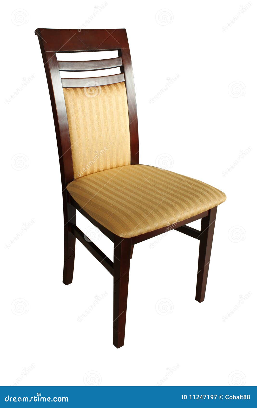 Wooden chair isolated stock image. Image of furniture - 11247197