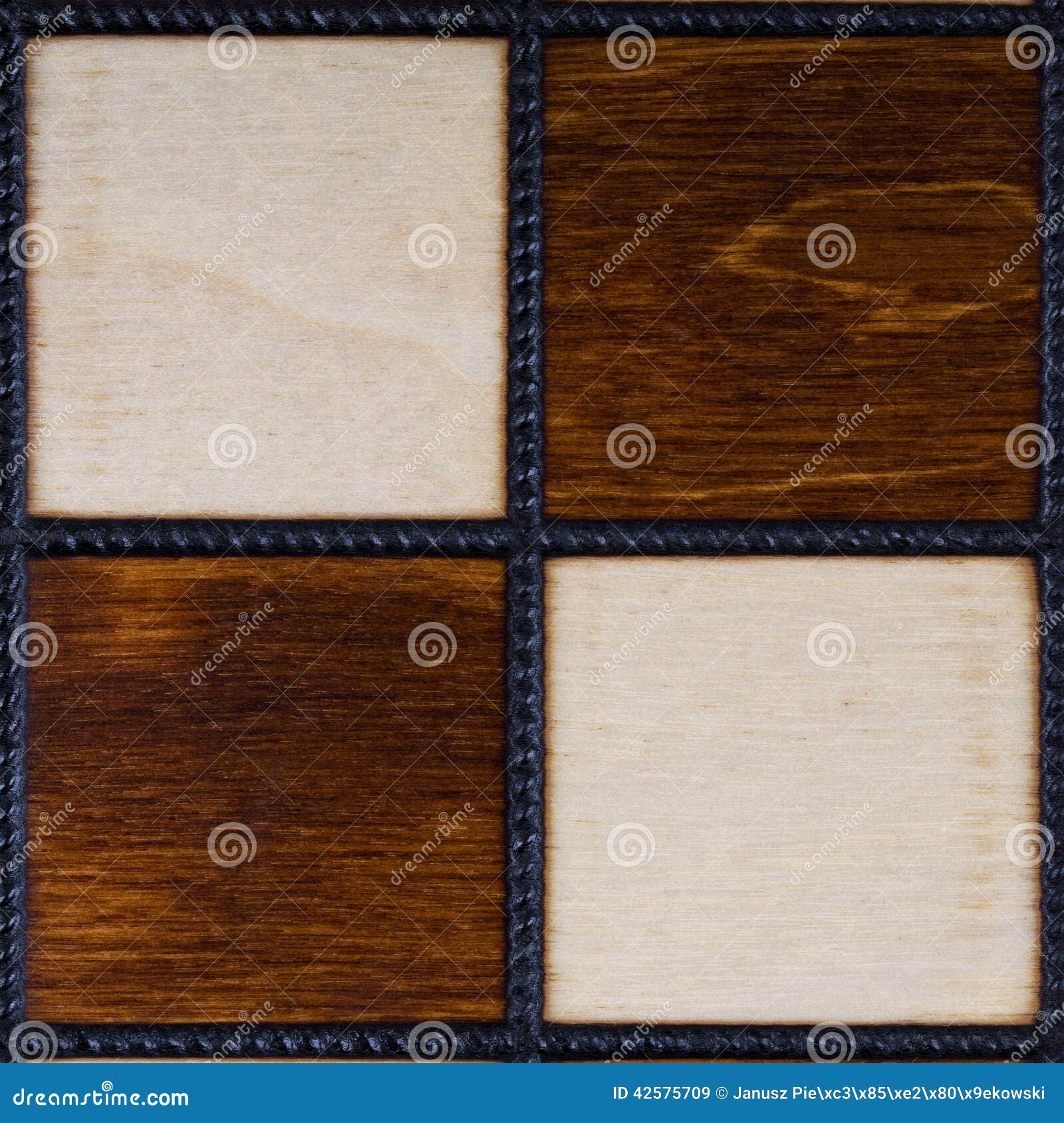 Wooden Checkerboard Background Stock Image - Image of empty, floor ...