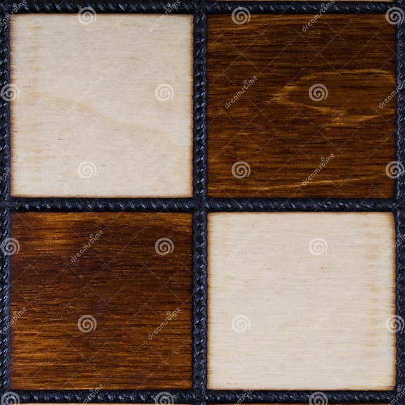 Wooden Checkerboard Background Stock Image - Image of empty, floor ...