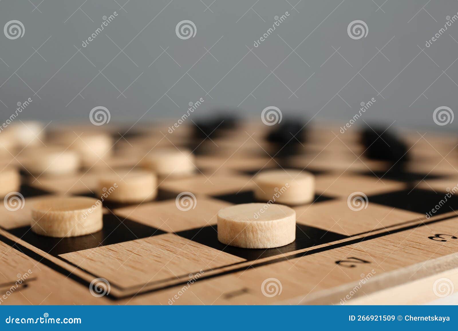 Wooden Checkerboard Background Royalty-Free Stock Image | CartoonDealer ...