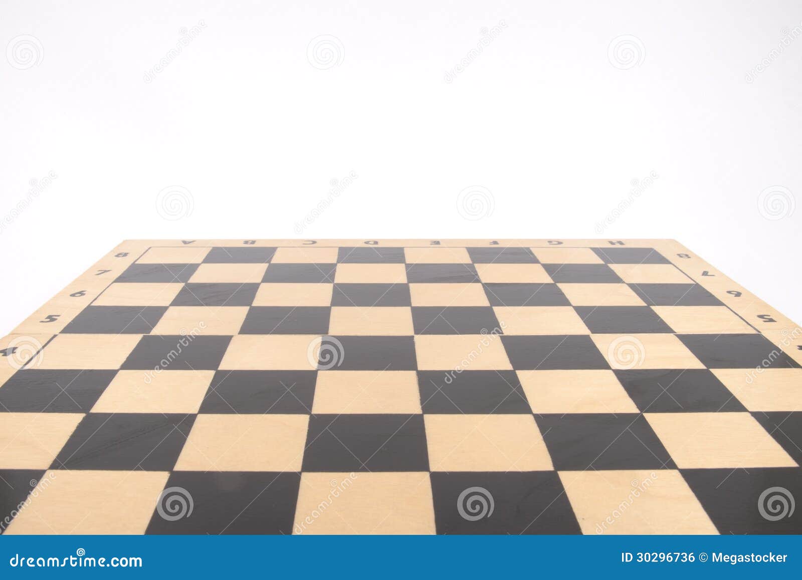 Chess Board With Pieces And Clock On Wooden Desk In Connection With The ...