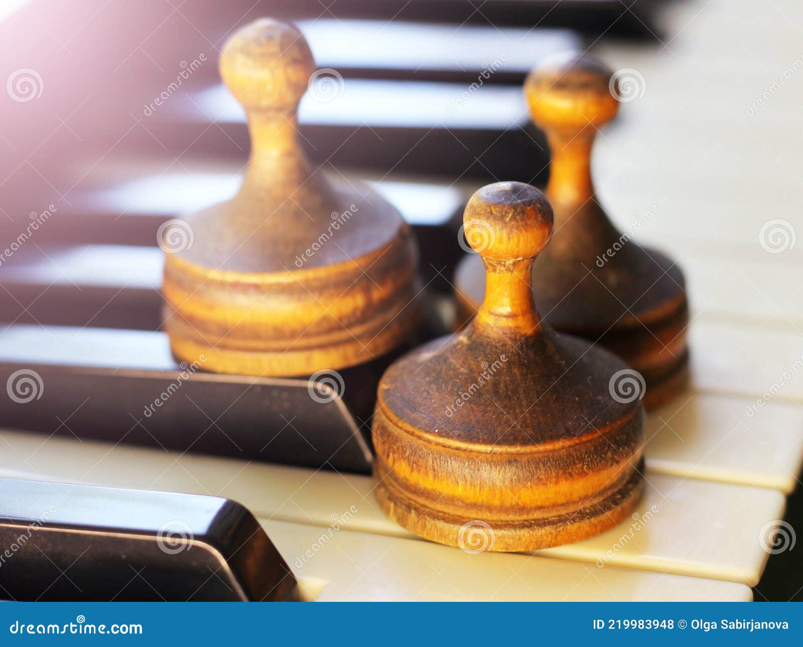 Wooden Chess and Piano Keys Stock Photo - Image of battle, judicial ...