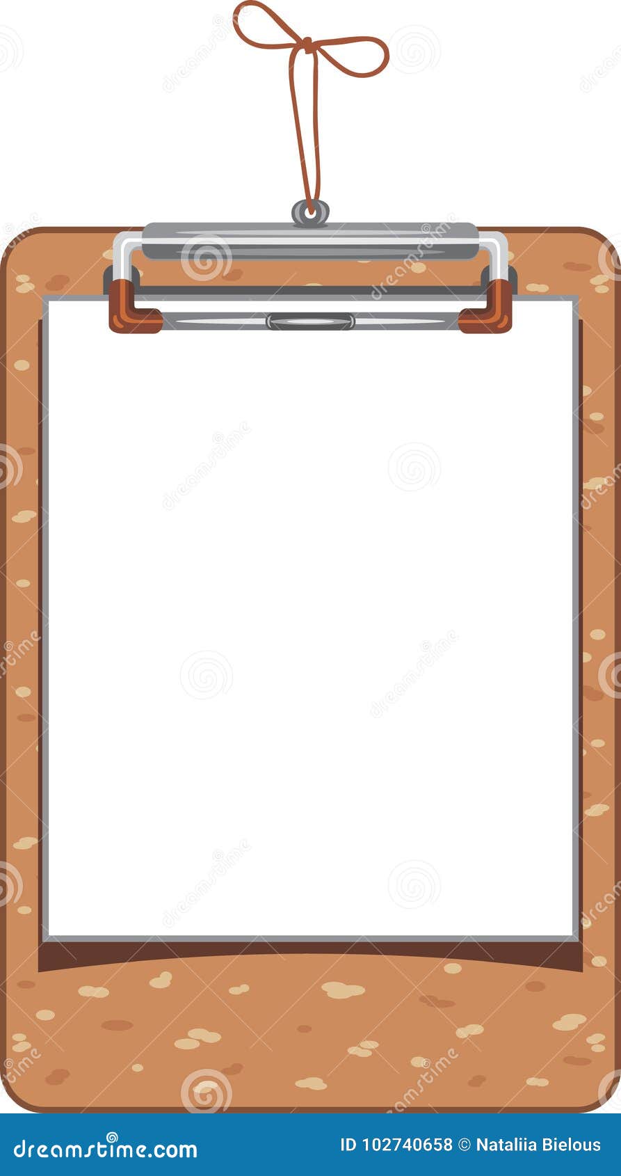 Clipboard With Sheet Of Paper. To-do Check List With Ticks And Points ...