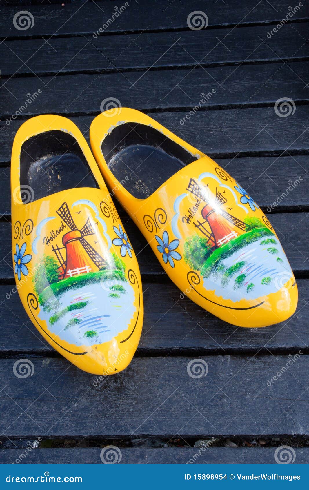 Wooden clogs stock photo. Image of culture, decoration - 15898954