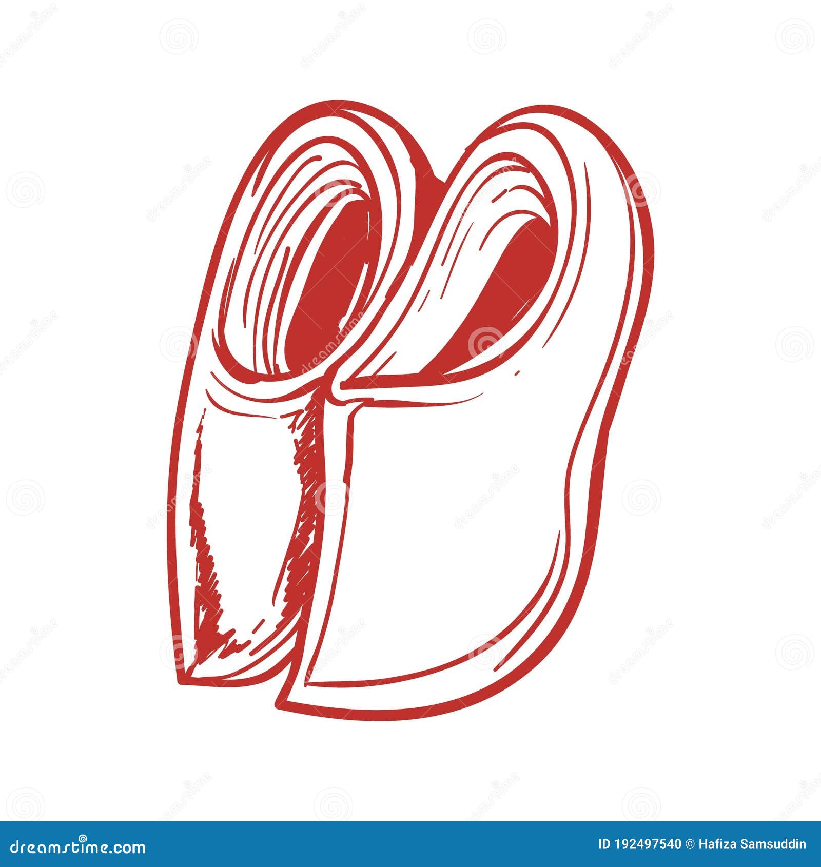 Clogs Vector Icon Isolated On White Background. Outline, Thin Line ...