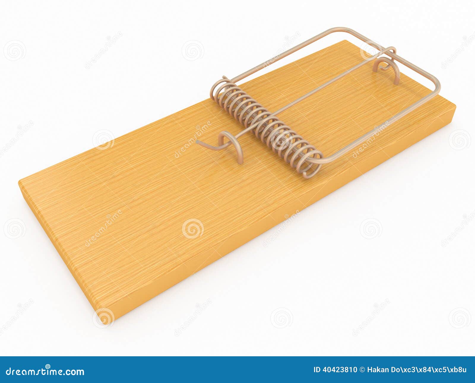Mouse Trap Spring Loaded Bar Trap Cartoon Vector | CartoonDealer.com ...
