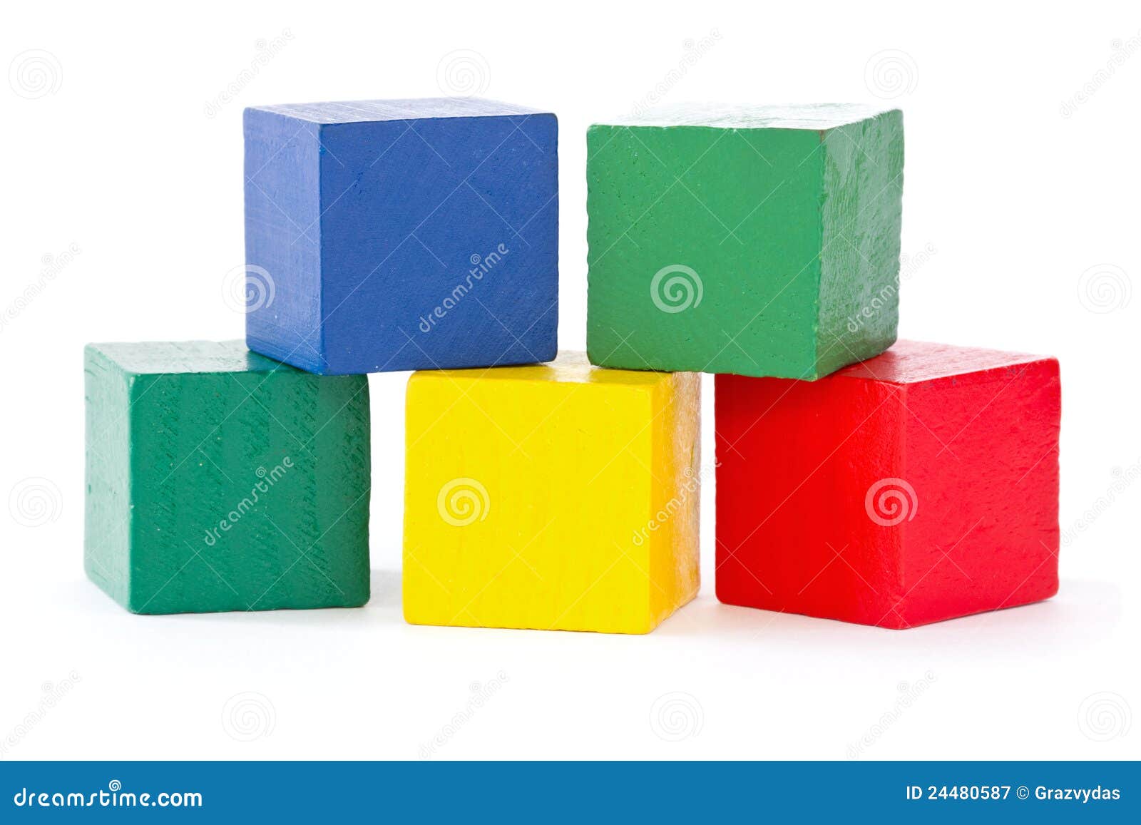 Wooden color square bricks stock image. Image of creativity - 24480587