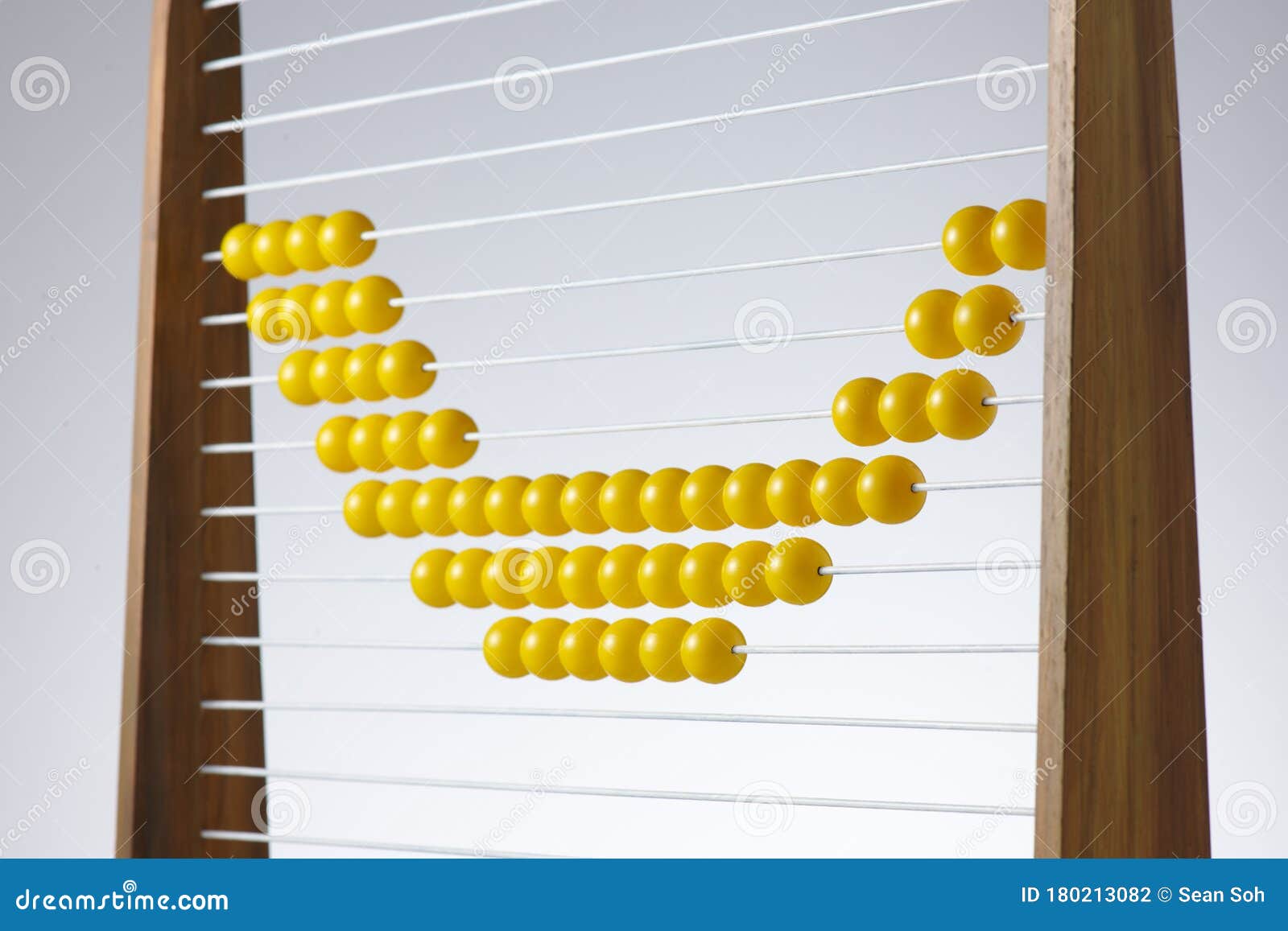 Wooden Colour Frame Abacus Classic Counting Tool Stock Photo - Image of ...