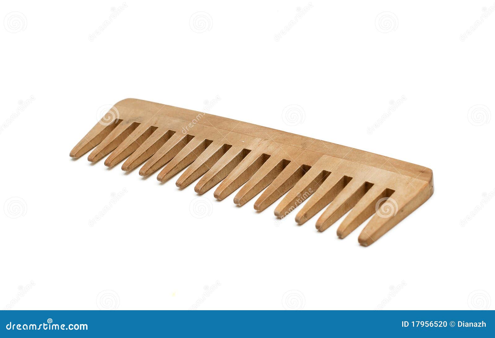 Wooden comb stock photo. Image of hairbrush, health, craft - 17956520