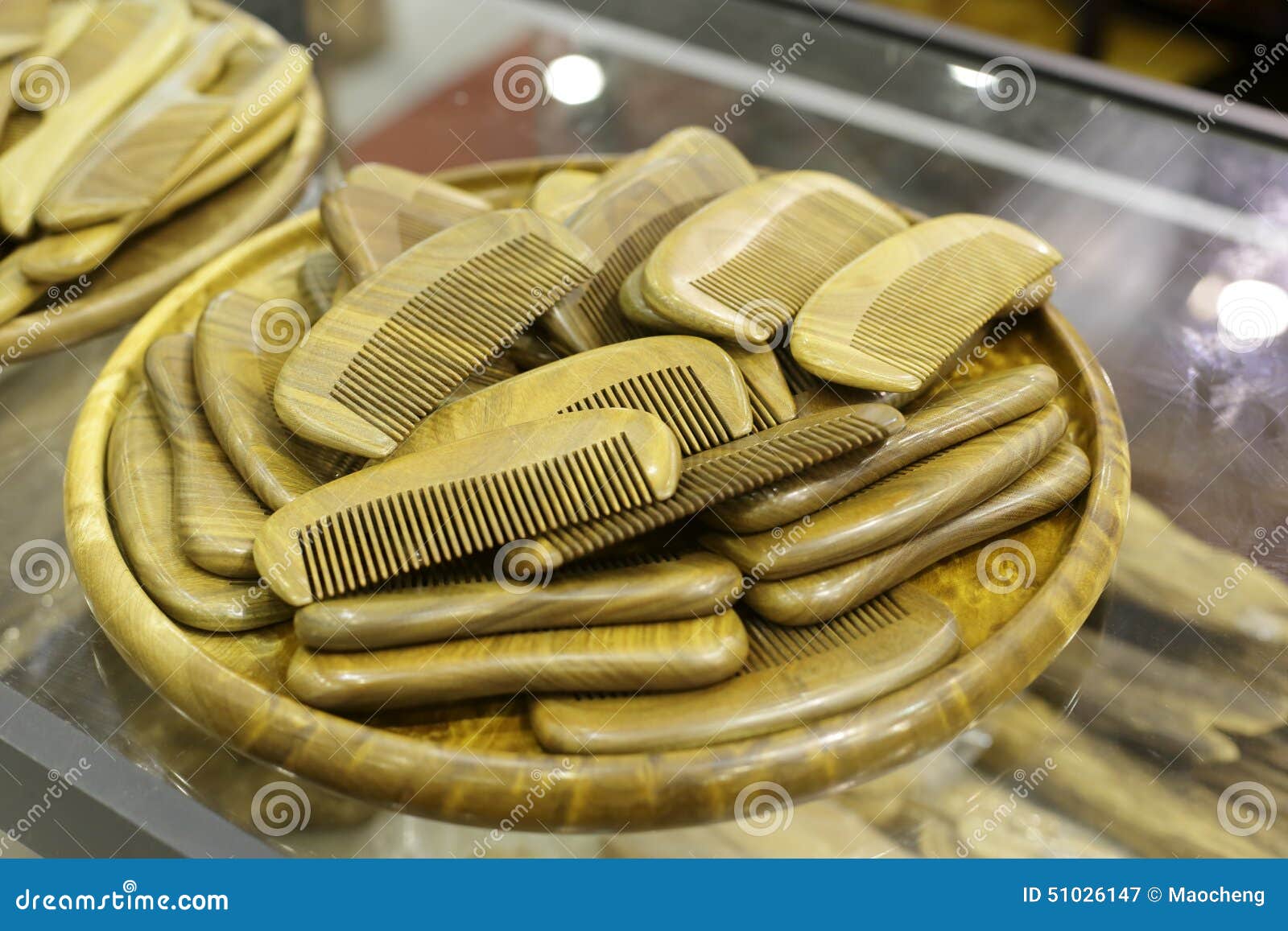 Wooden combs stock image. Image of wooden, hairdresser - 51026147