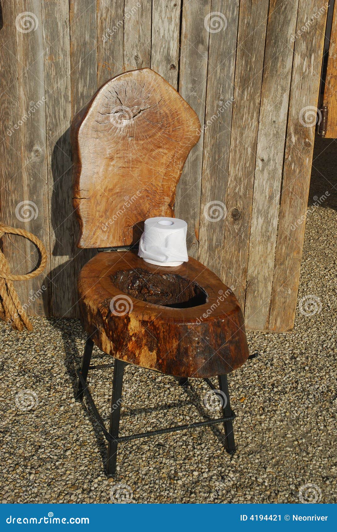 Wooden commode stock image. Image of chair, commode, back - 4194421