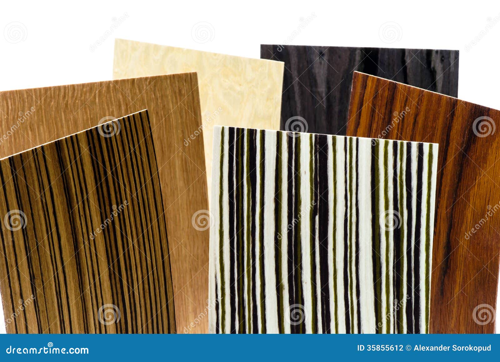 Wooden coverage types set stock photo. Image of natural - 35855612