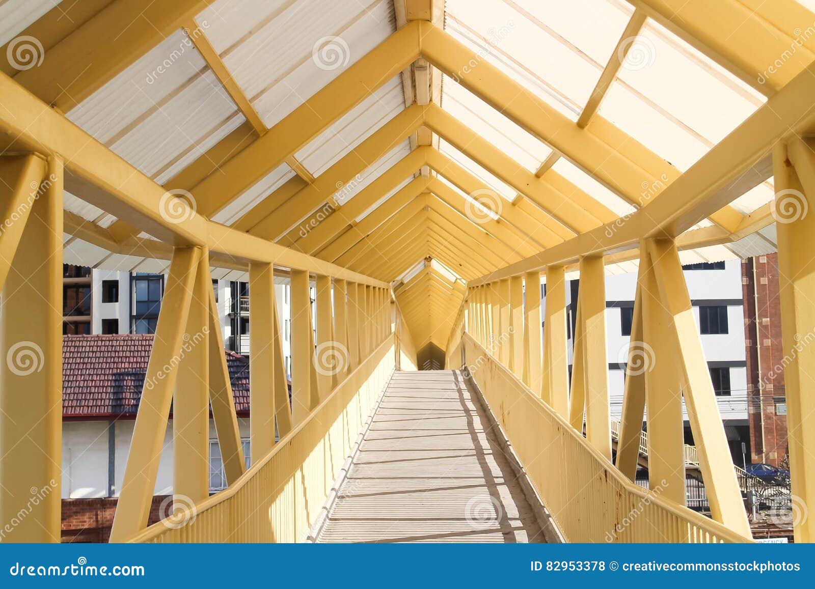 Wooden Covered Bridge Picture. Image: 82953378