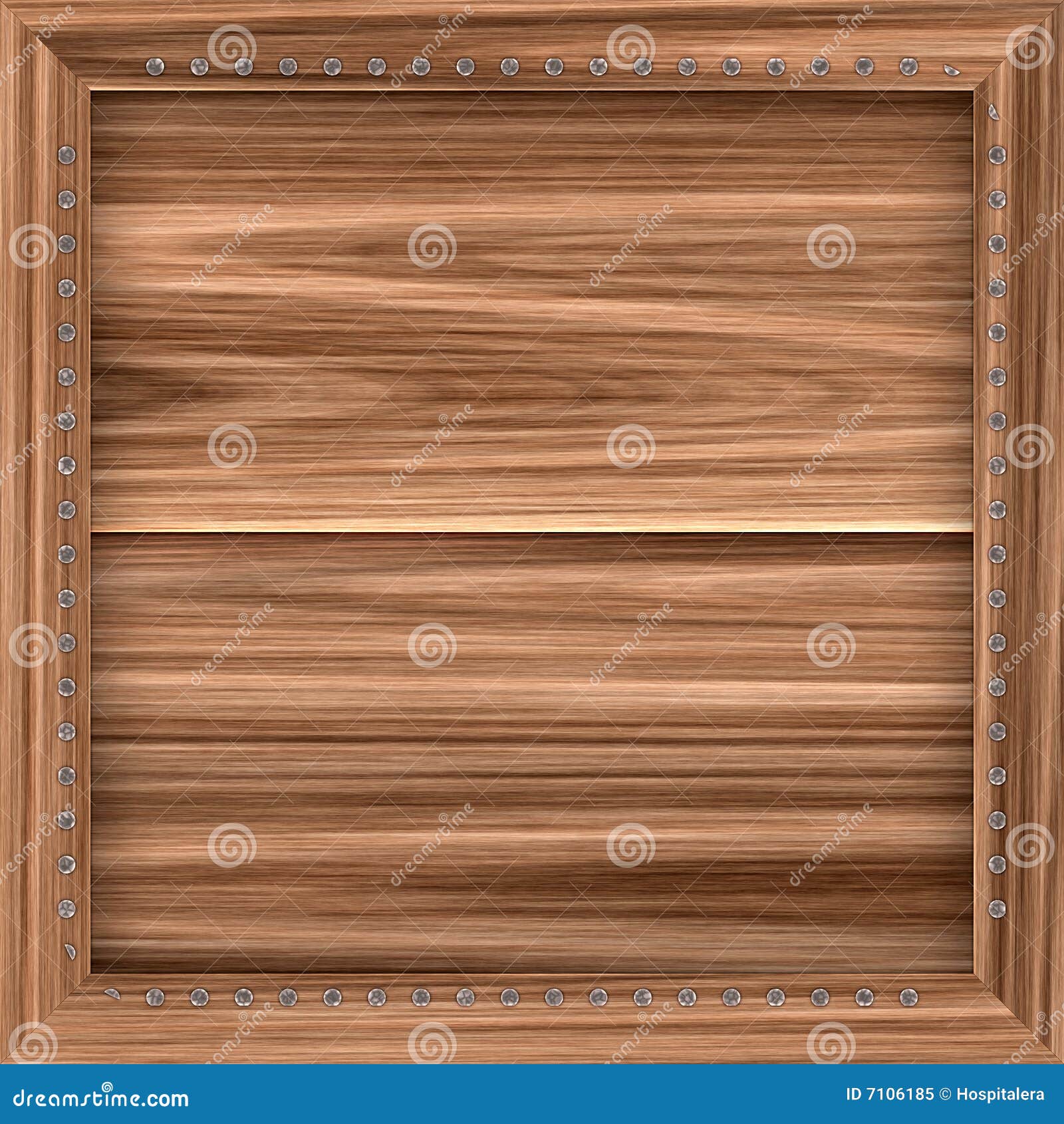 Wooden crate nails stock illustration. Illustration of material - 7106185