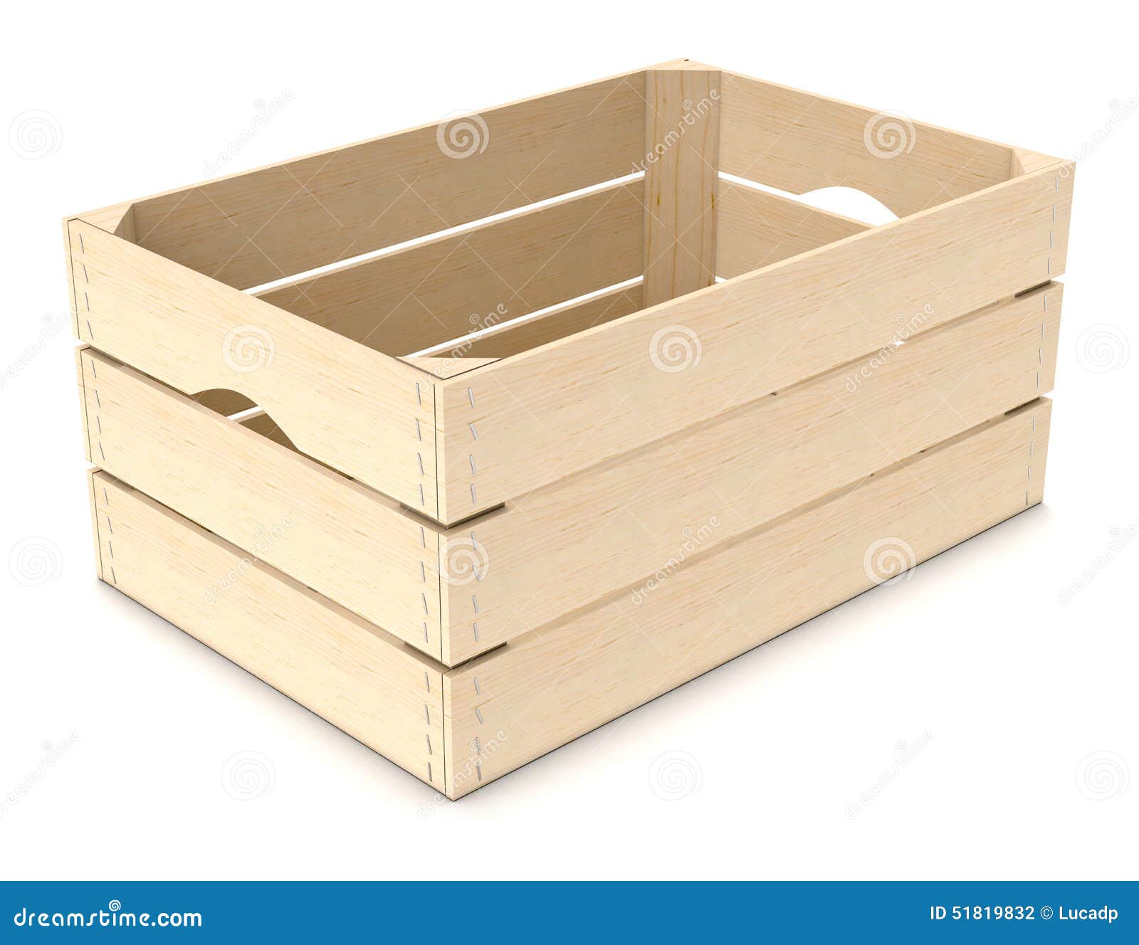 Wooden crate stock illustration. Illustration of crate - 51819832