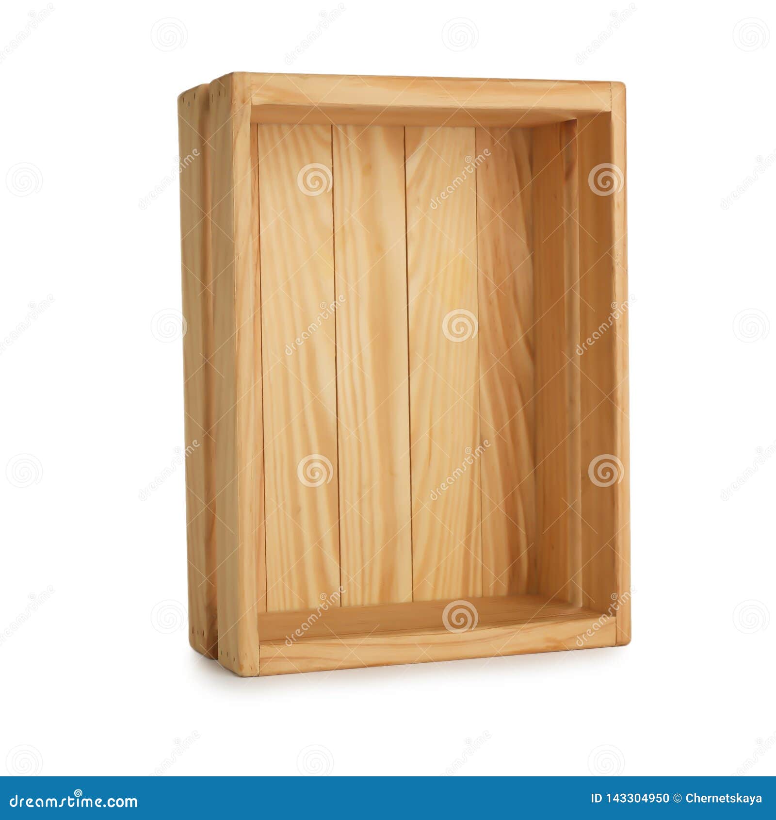 Wooden Crate on Background. Shipping Container Stock Photo - Image of ...