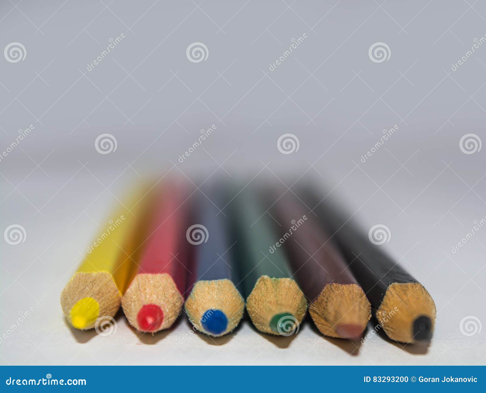 Wooden crayons stock photo. Image of graphic, draw, drawing - 83293200