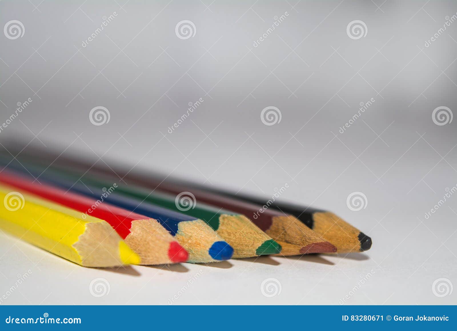 Wooden crayons stock image. Image of sharp, crayon, draw - 83280671