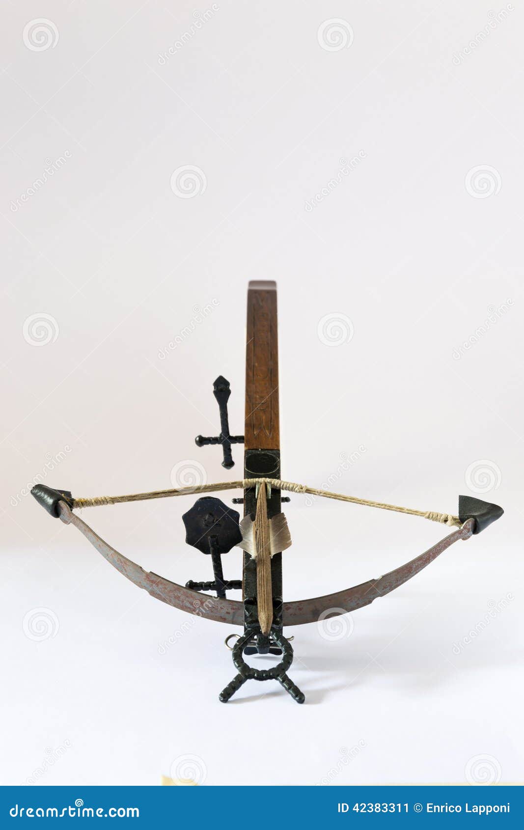 Wooden crossbow stock image. Image of wooden, sport, collection - 42383311