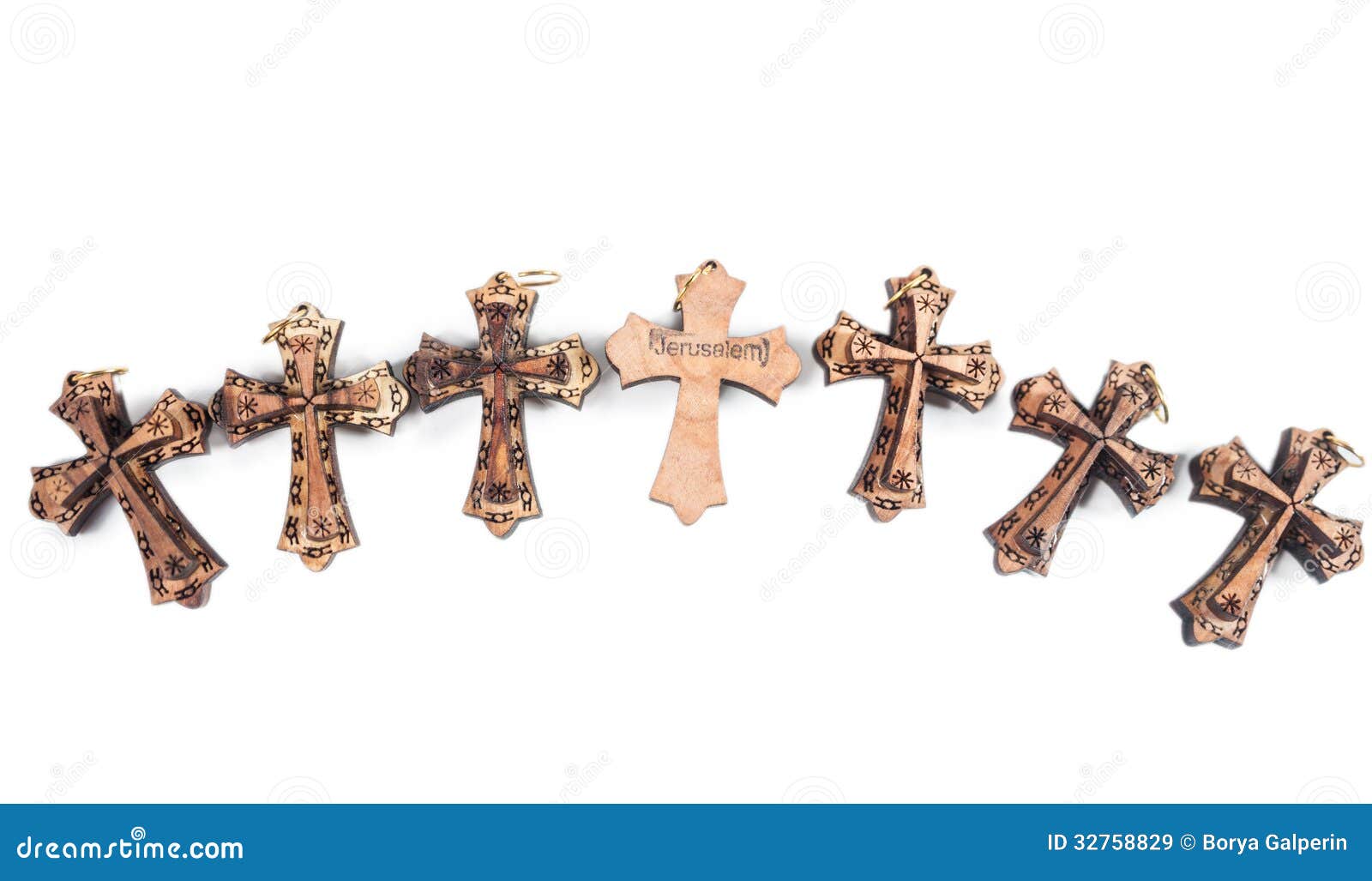 Wooden crosses stock image. Image of love, antiquities - 32758829