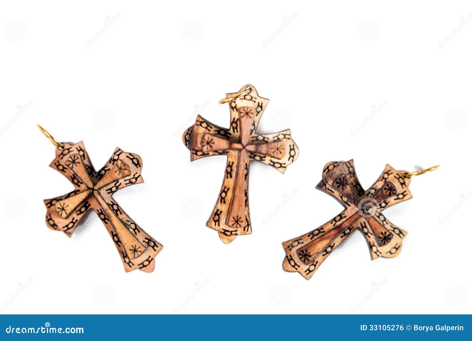 Wooden crosses stock photo. Image of background, cross - 33105276