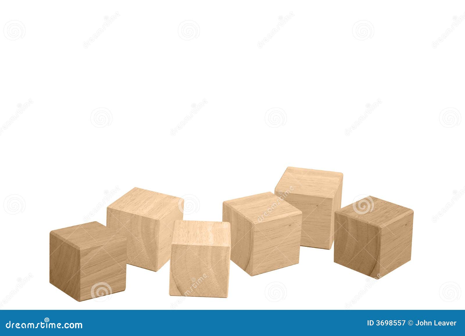 Wooden cubes stock image. Image of blocks, space, cubes - 3698557
