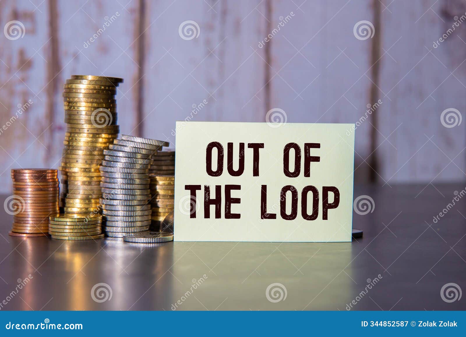 Wooden Cubes Form the Expression Doom Loop . Symbol for a Climate Doom ...