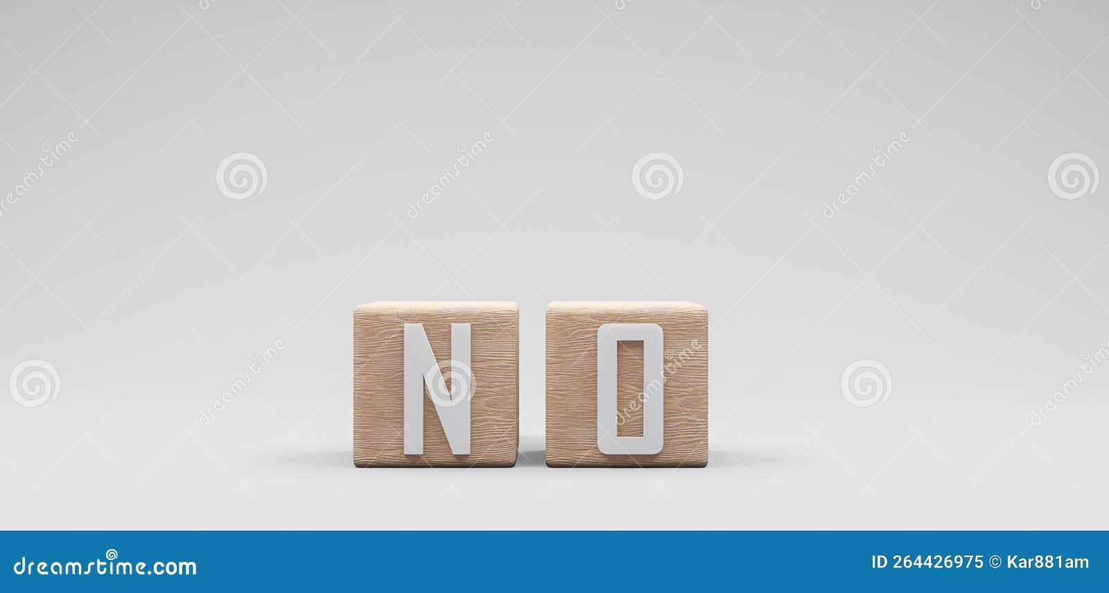 Wooden Cubes No, Cubes with Text No. 3D Work and 3D Image Stock Image ...