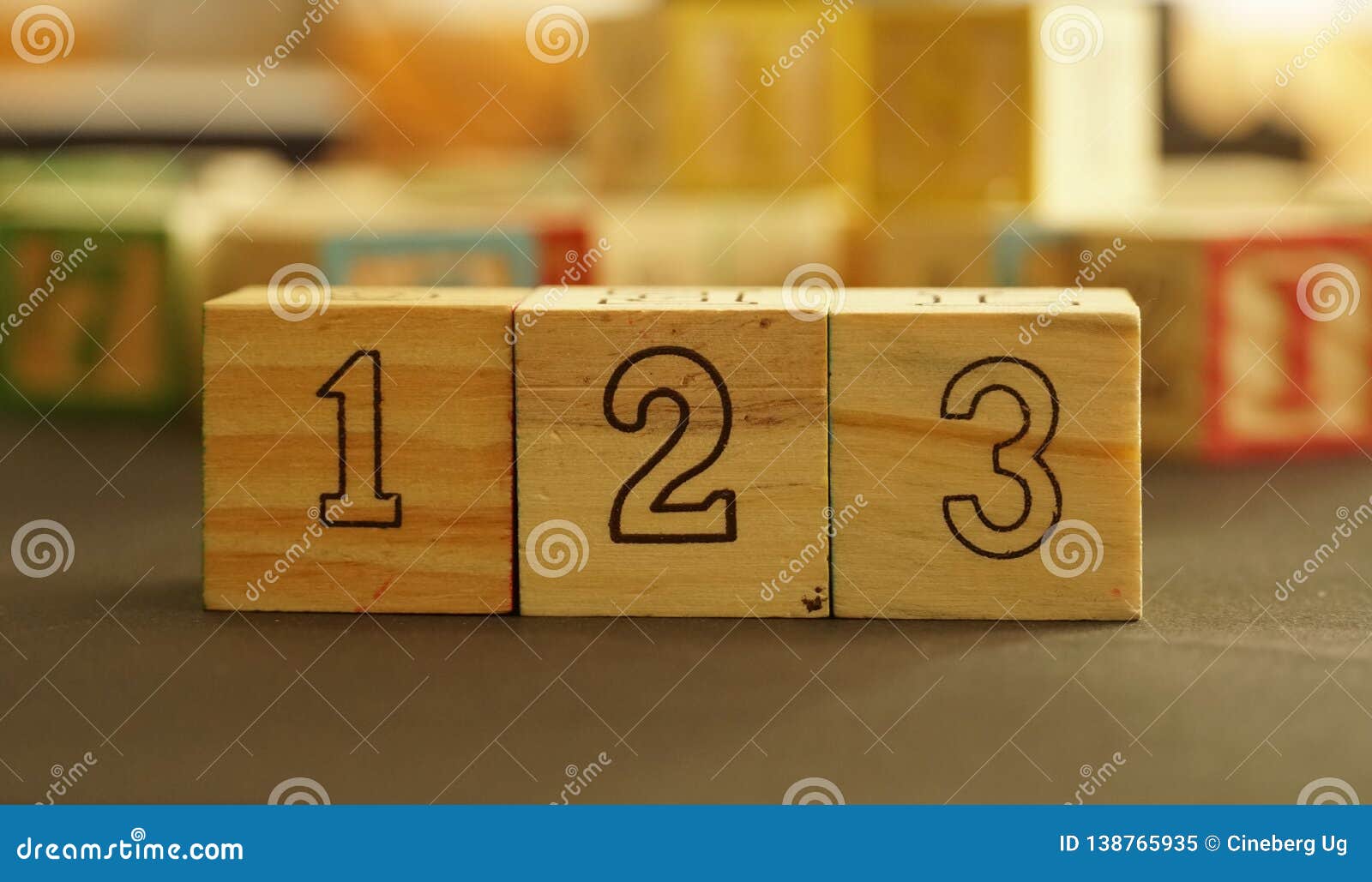 Arabic numerals stock image. Image of blocks, concept - 138765935