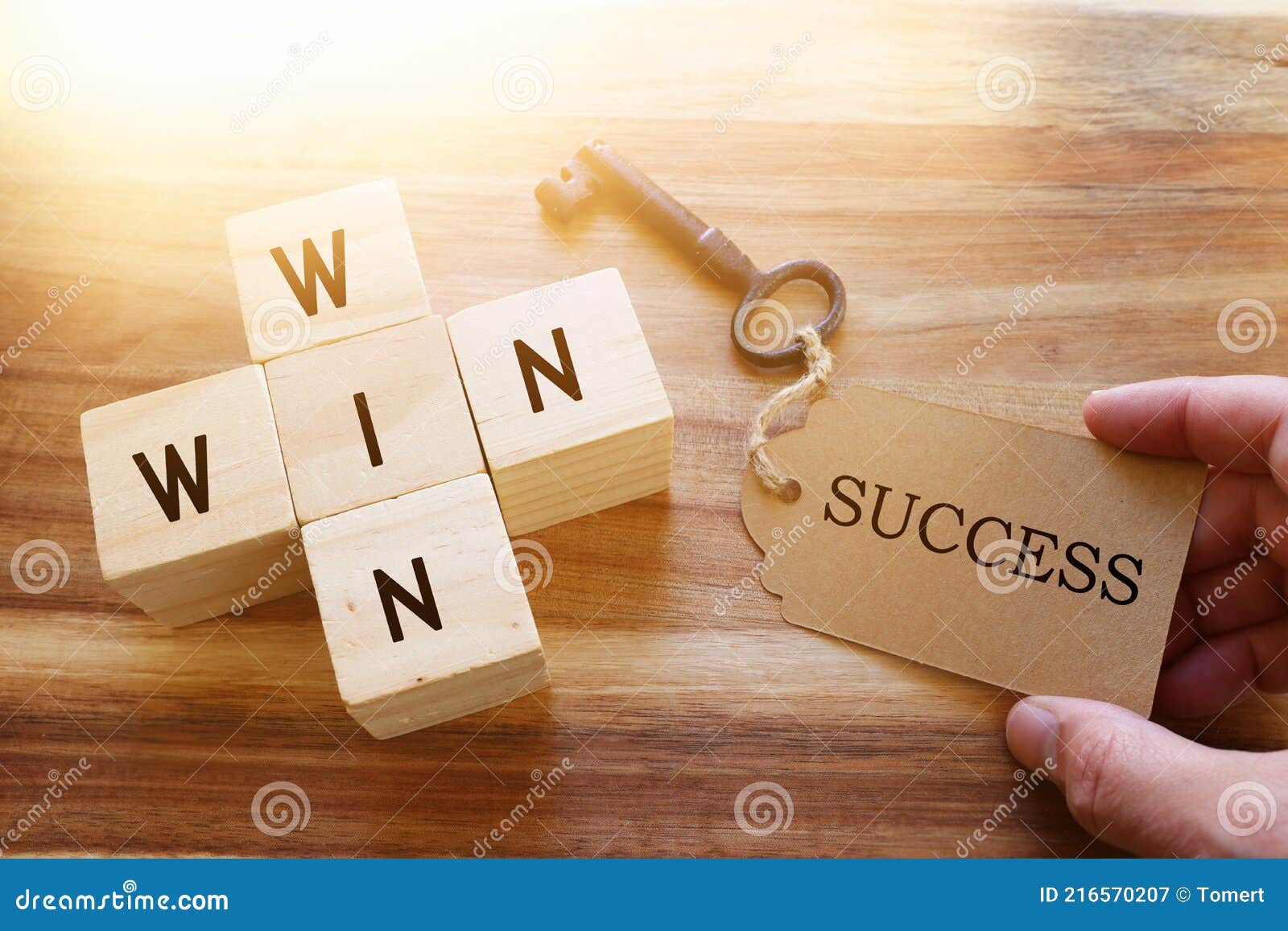 Wooden Cubes Stack with the Text Win-win-situation. Strategy and ...