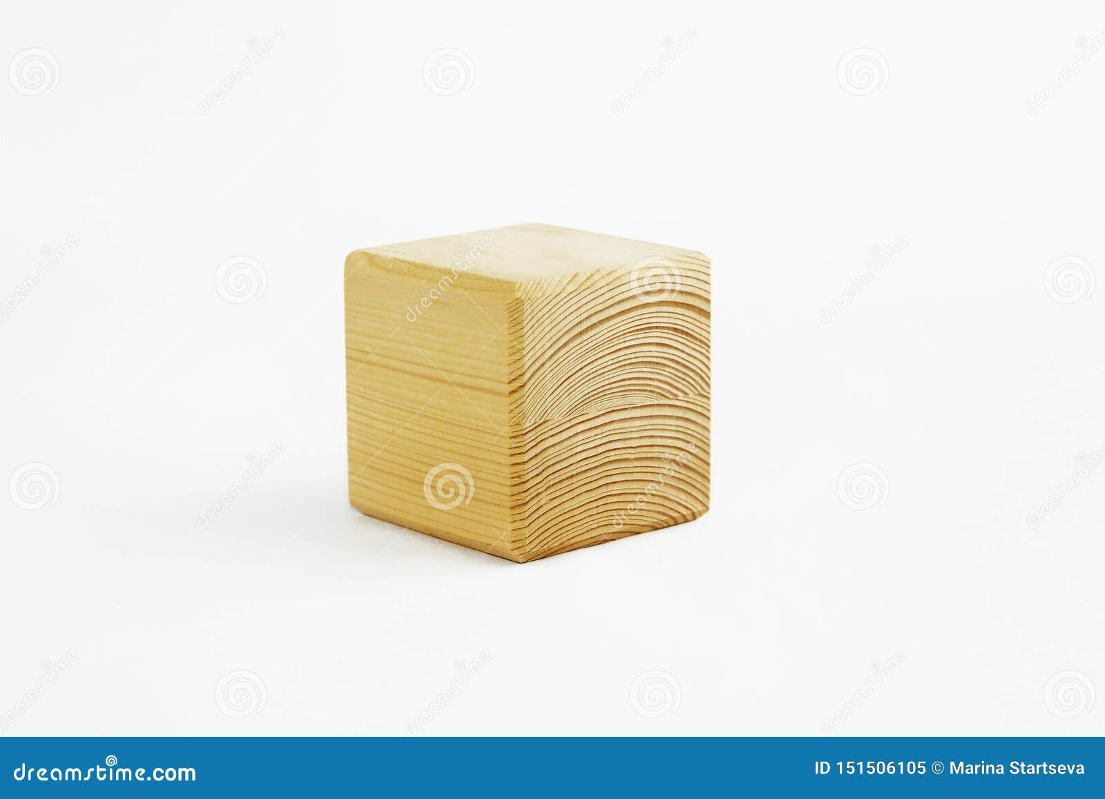Wooden Decorative Cube with Patterns of Divorces on White Background ...