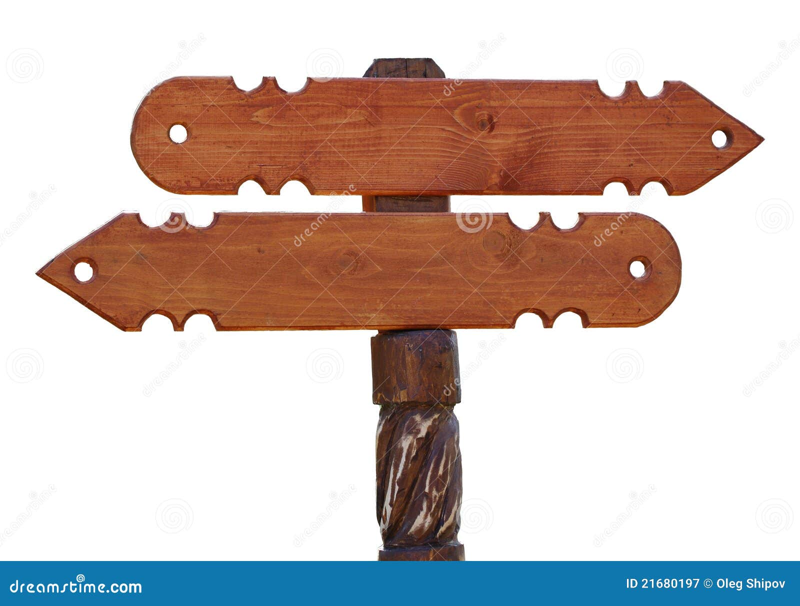 Wooden directional sign stock image. Image of white, arrow - 21680197