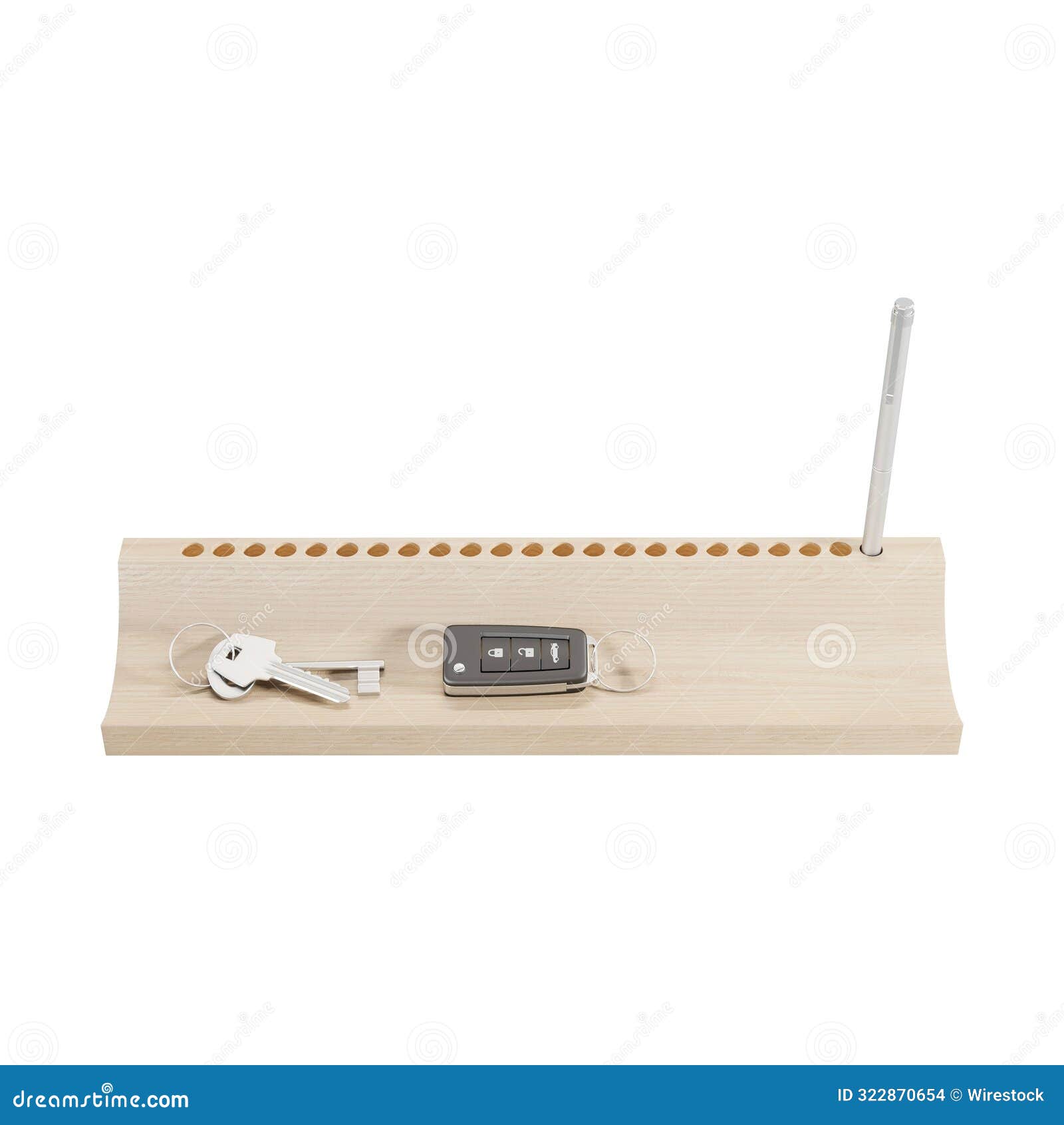 Wooden Dock with Keys on the Top Stock Photo - Image of stylish, phone ...