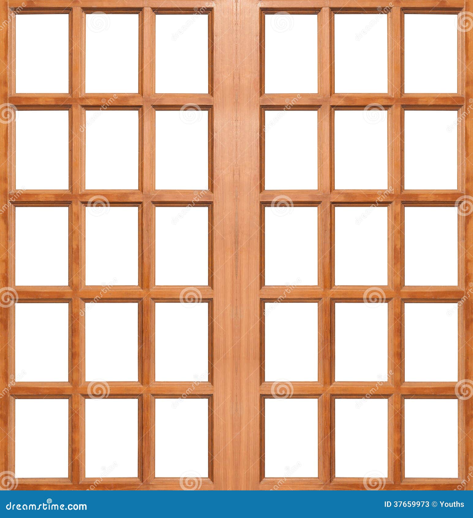 Wooden door isolated stock image. Image of construction - 37659973