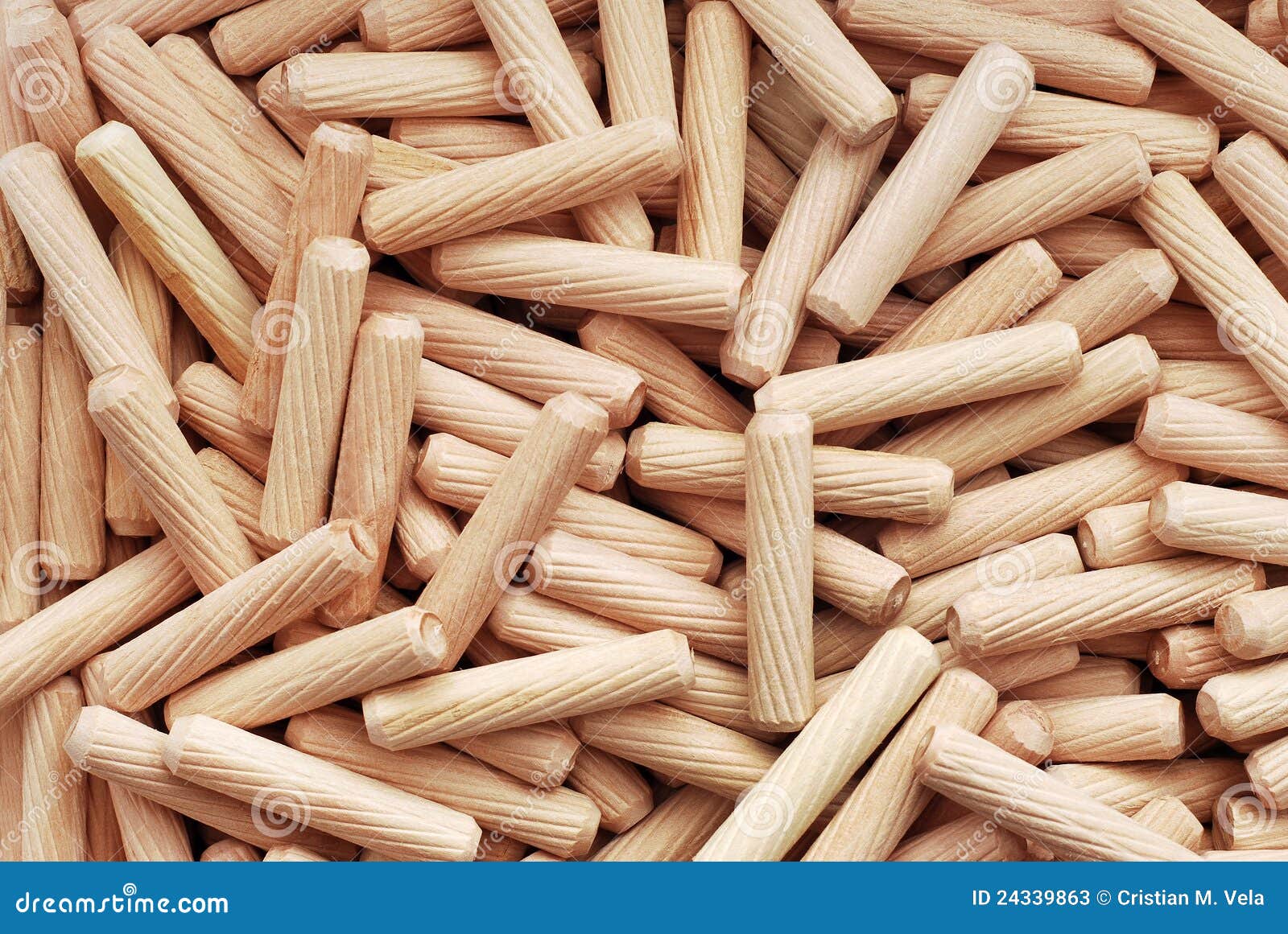 Wooden dowels stock image. Image of grooved, background - 24339863