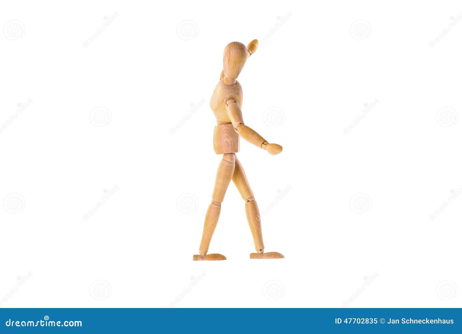 Wooden Dummy in the Balance Stock Image - Image of performer, optional ...