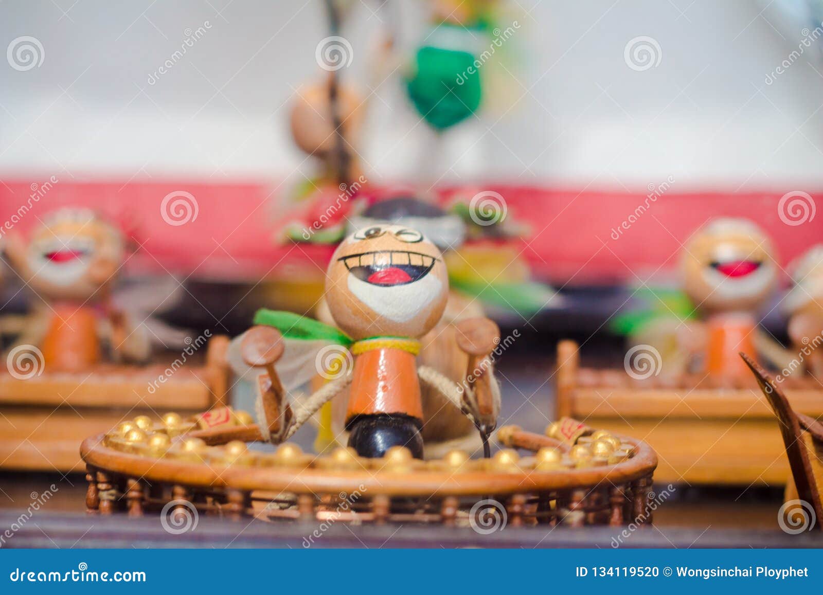 Wooden dummy playing stock photo. Image of active, wooden - 134119520