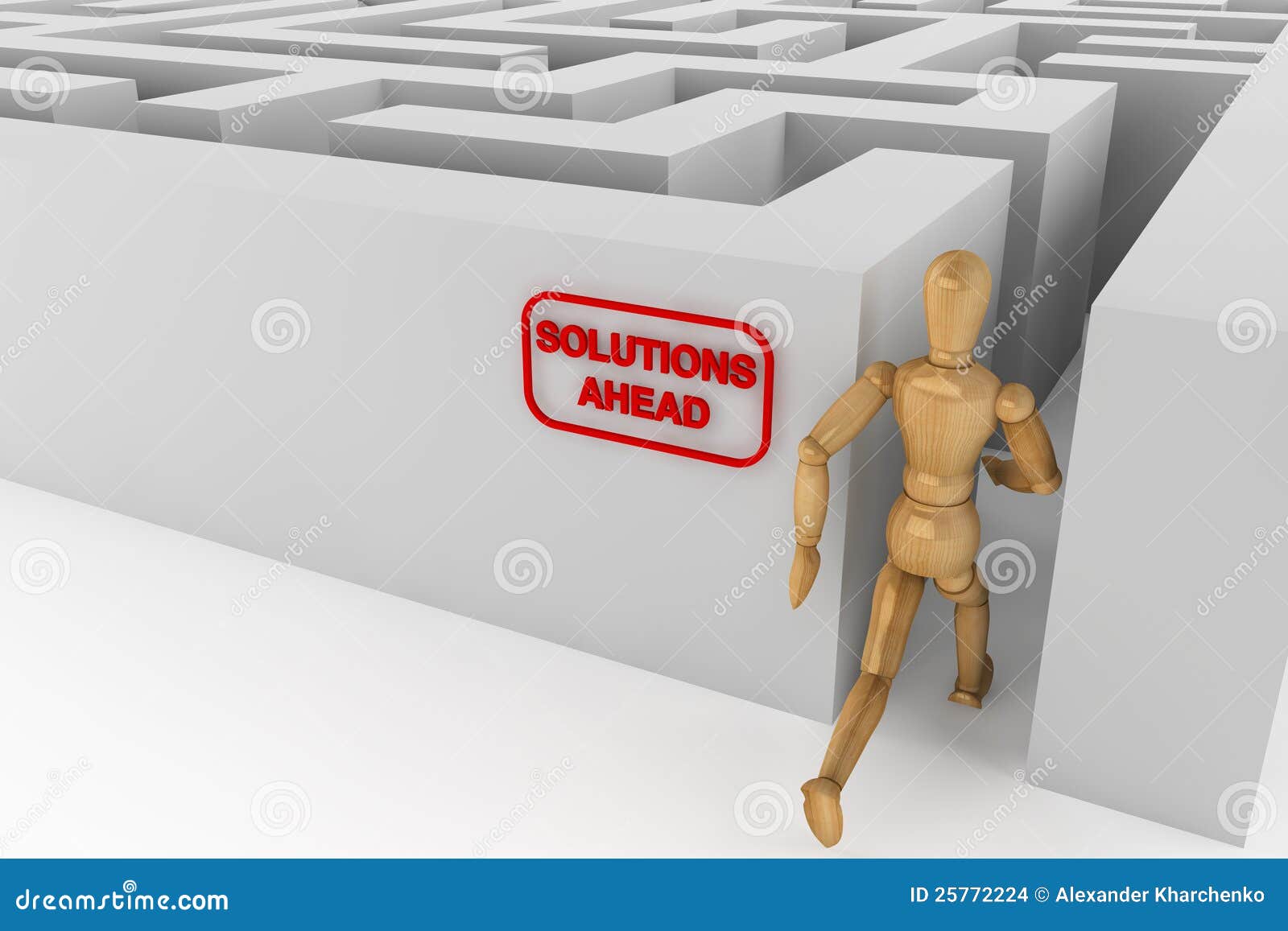 Wooden Dummy. Theatrical Puppets On Strings Exact Vector Controlling ...