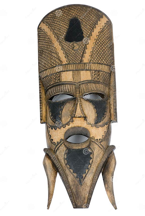 Wooden face mask stock photo. Image of beard, wood, carving - 5262732