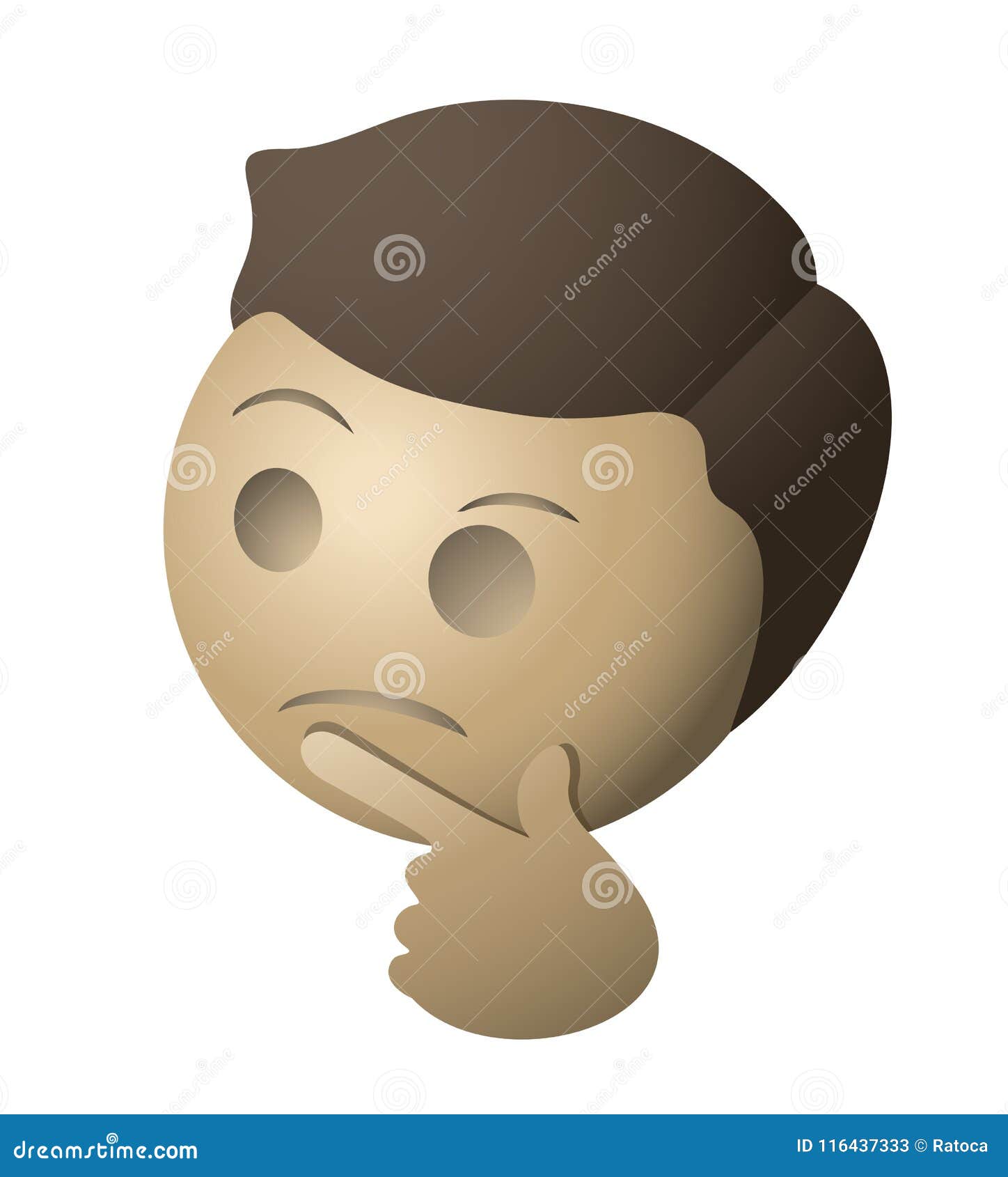 Face Of A Thinking Woman Created In Low Poly Style And With Connected ...