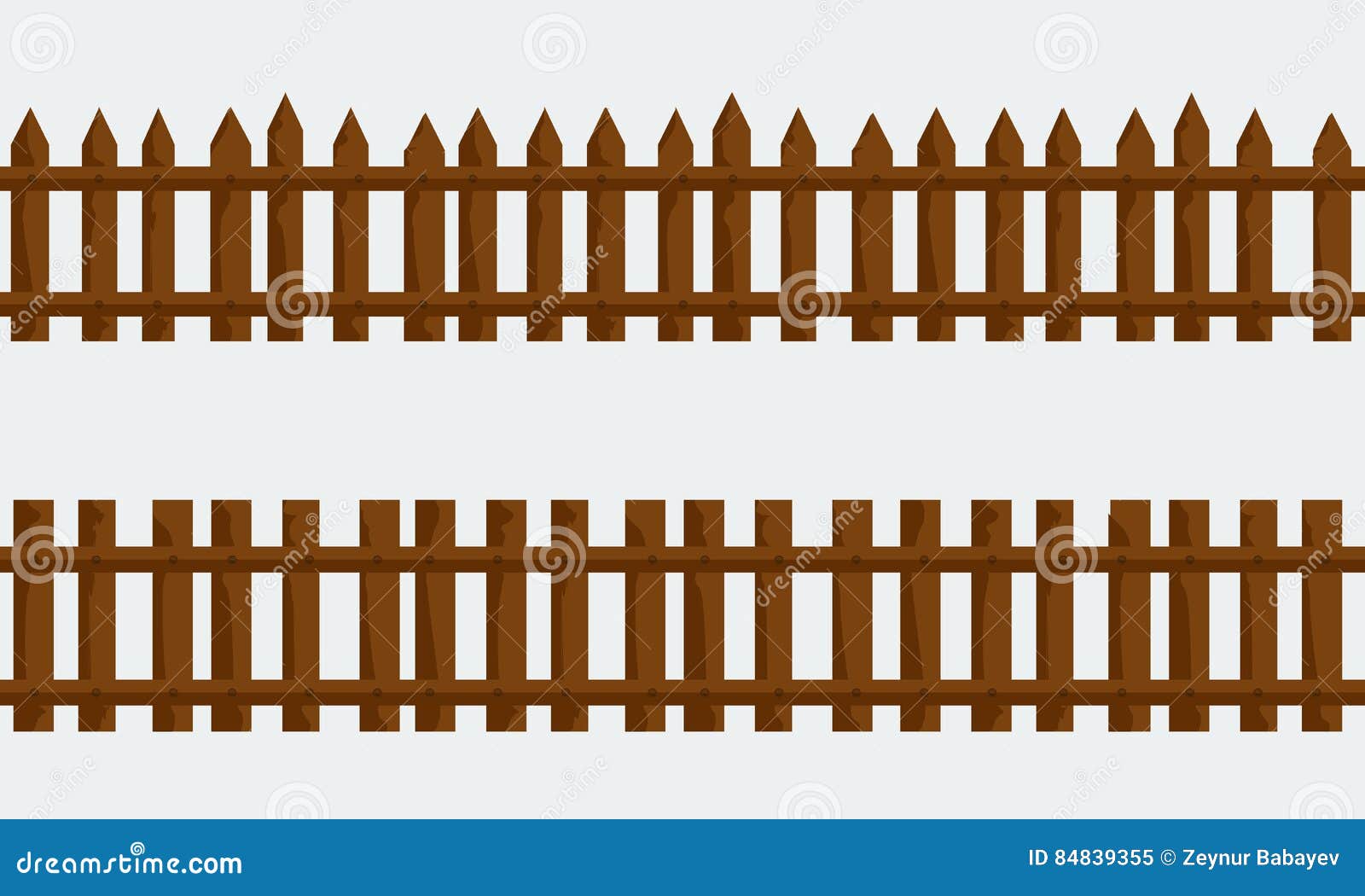 Fence. Vector Drawing | CartoonDealer.com #143044149