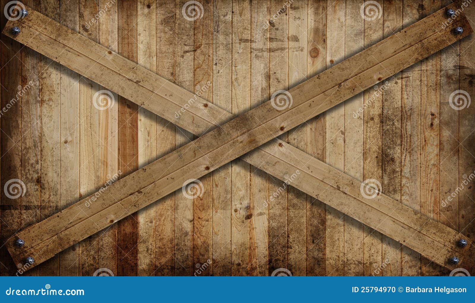 Wooden fence barrier stock photo. Image of closed, lumber - 25794970