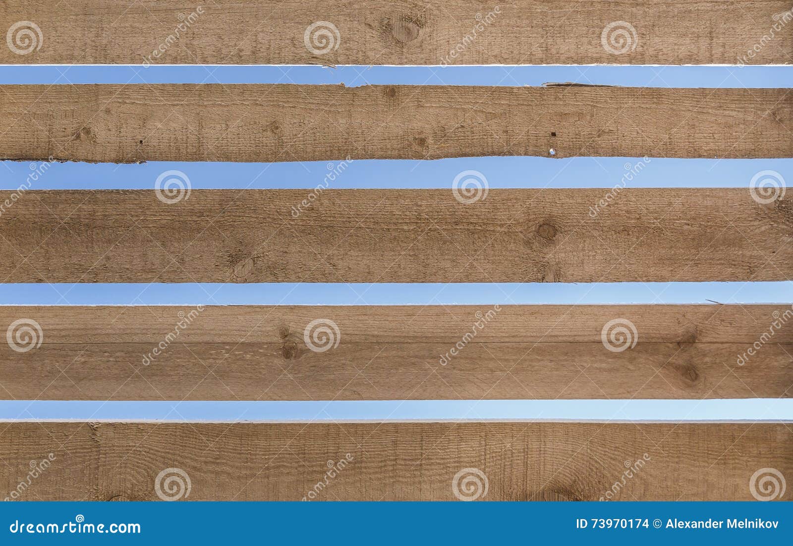 Wooden fence pergola stock photo. Image of buildings - 73970174