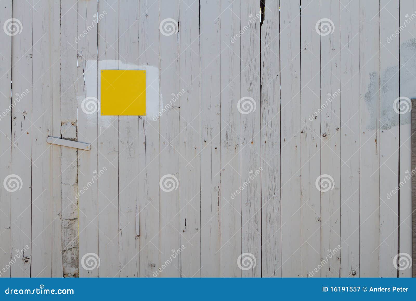 Wooden fence with sign stock image. Image of closeup - 16191557