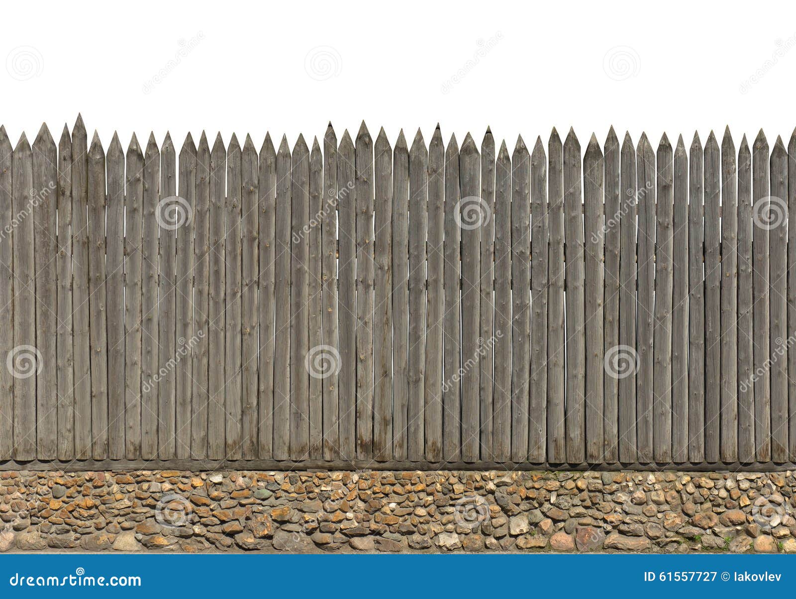Wooden Fence. stock image. Image of obstacle, background - 61557727