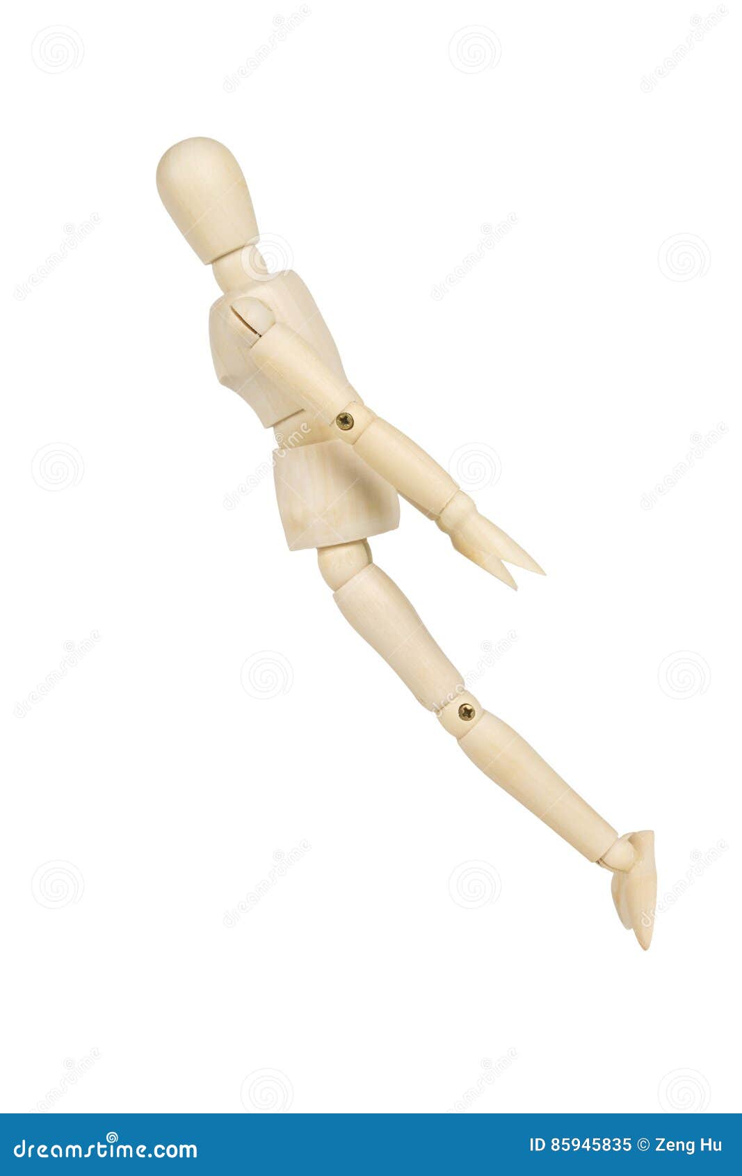 Wooden figure stock image. Image of clipping, path, position - 85945835