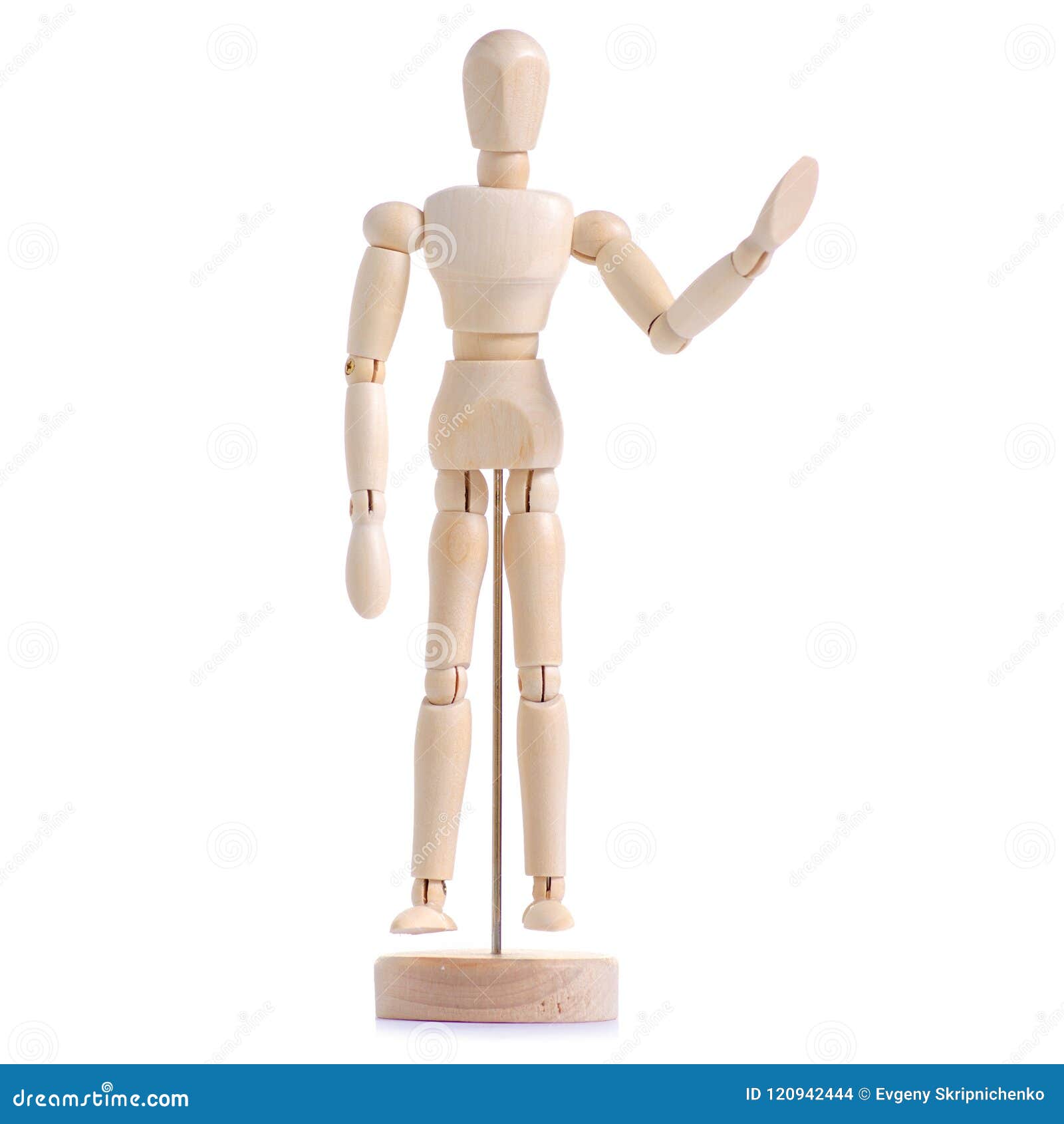 Wooden figure of a man stock photo. Image of happy, background - 120942444